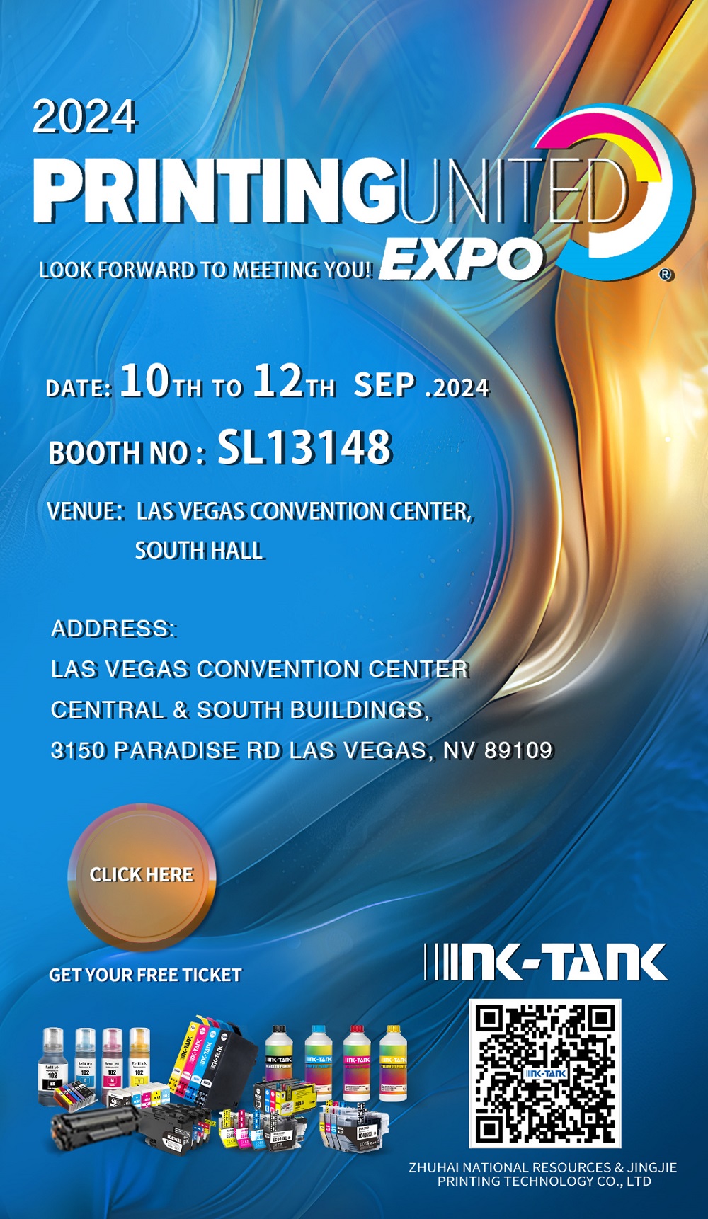 2024 PRINTING United Expo Invitation Letter - ITEX 365